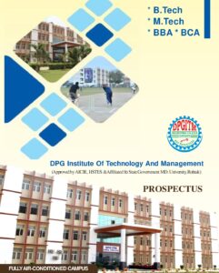 24th May 2022 dpgitm brochure-1 - DPG Institute of Technology and ...