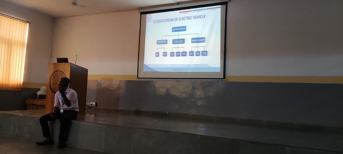 2Months Workshop on EV Design and Manufacturing - DPG Institute of ...